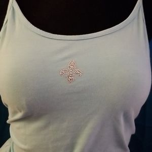 Royal Plush | Tops | Powder Blue Royal Plush Tank | Poshmark